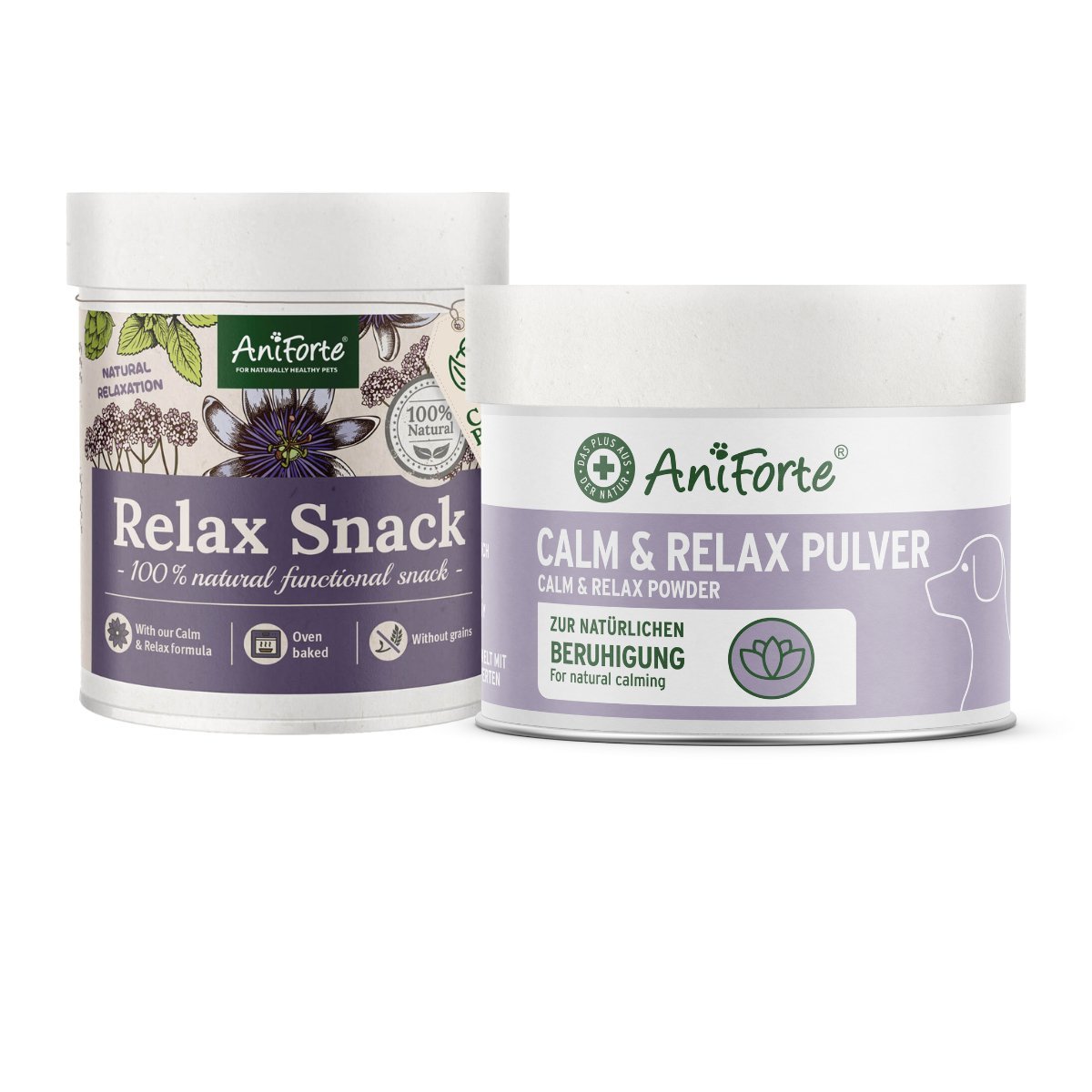 Large Calming Offer (5 x Relax Snack, 5 x Calm and Relax Powder)