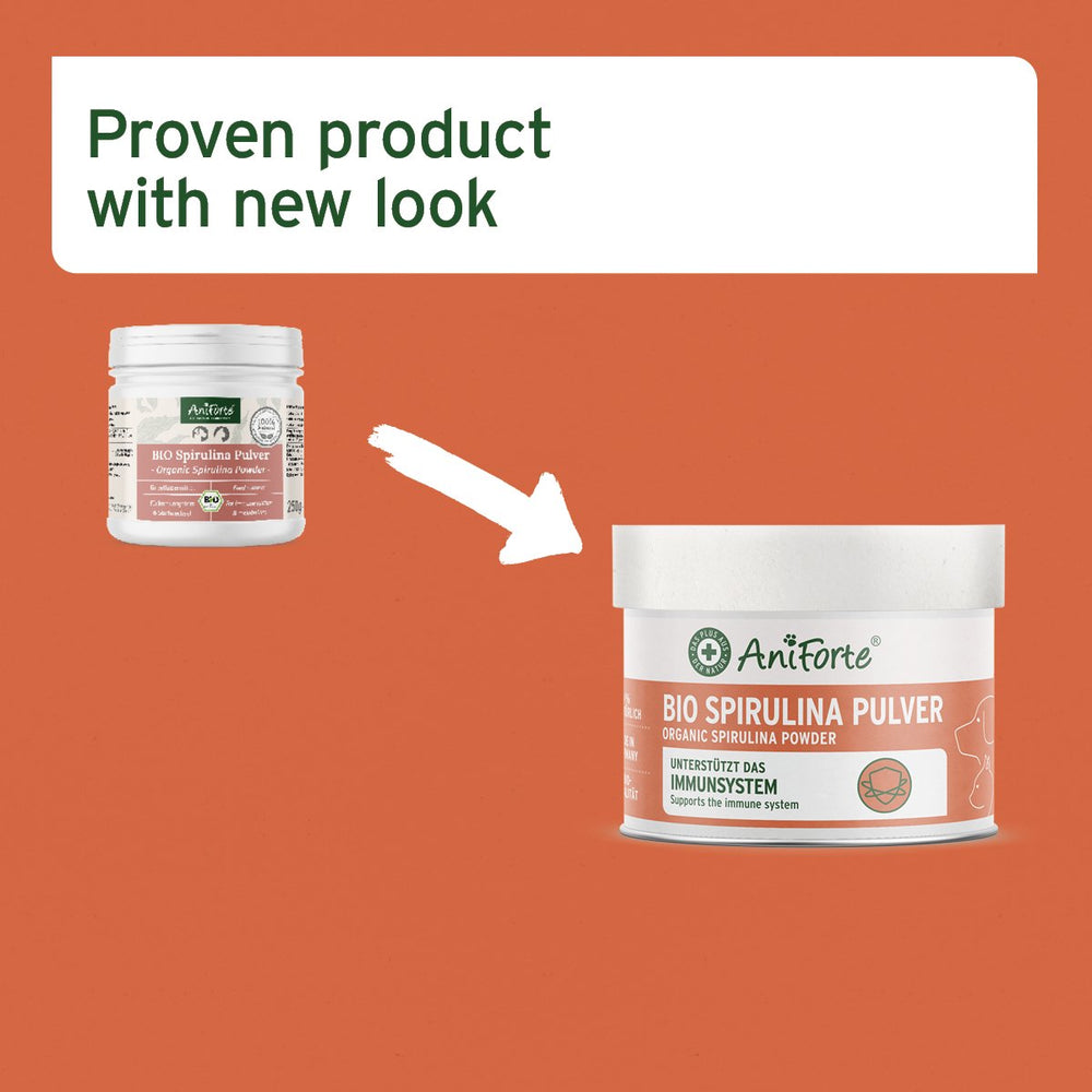 Spirulina for Dogs & Cats in Powder | 100% Natural | AniForte UK