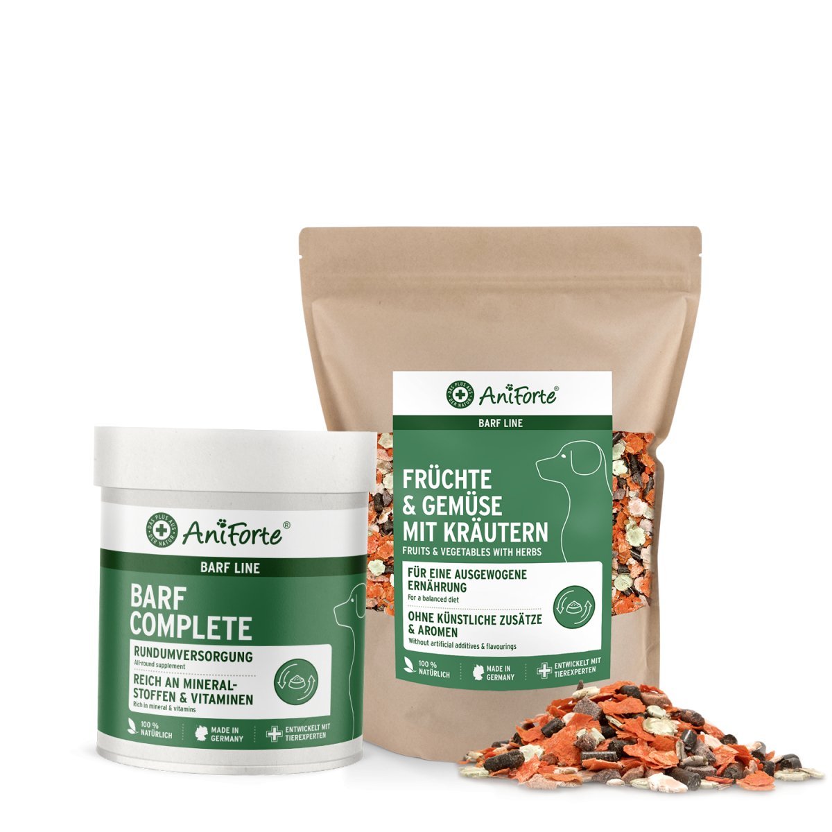 Raw Feeders Essentials Bundle - BARF Complete and Fruit and Vegetables